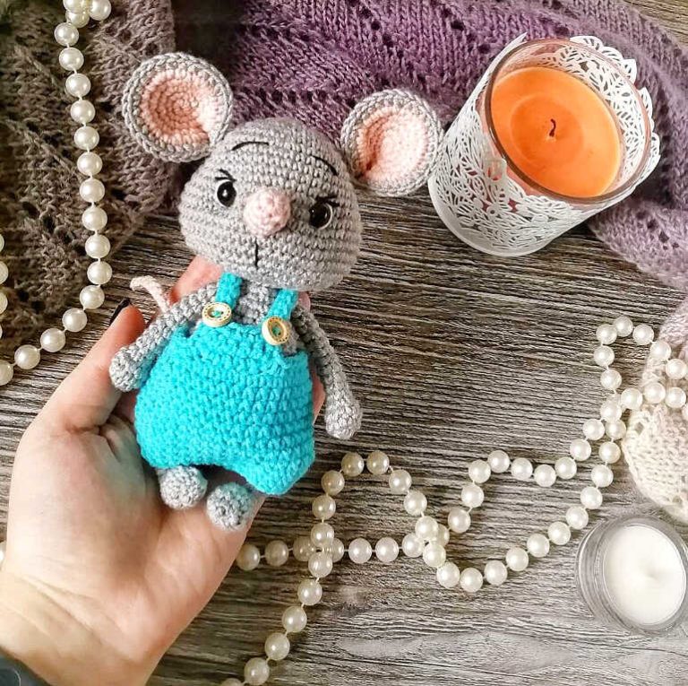 Amigurumi Mouse Crochet Free Pattern - Free Amigurumi Pattern