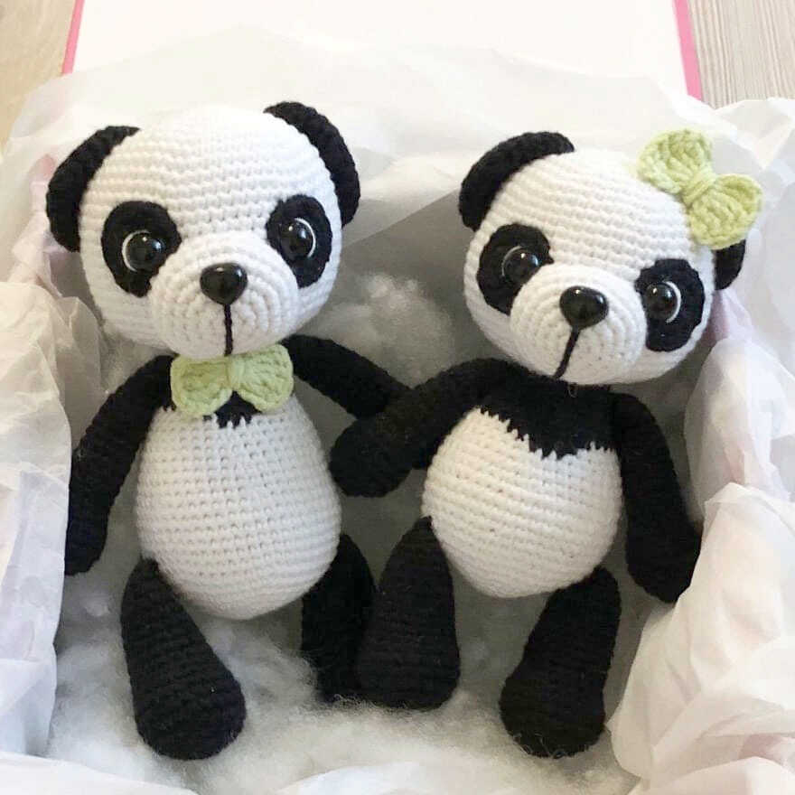 Amigurumi Panda Crochet Free Pattern - Free Amigurumi Pattern