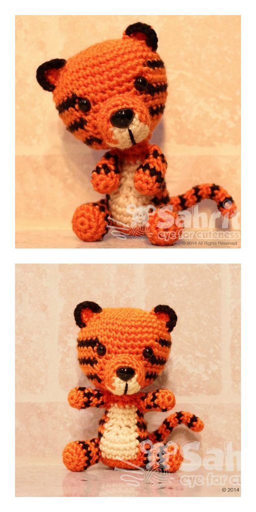 Amigurumi Tiger Crochet Free Pattern - Free Amigurumi