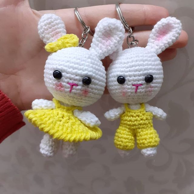 Amigurumi Keychain Crochet Free Pattern - Free Amigurumi