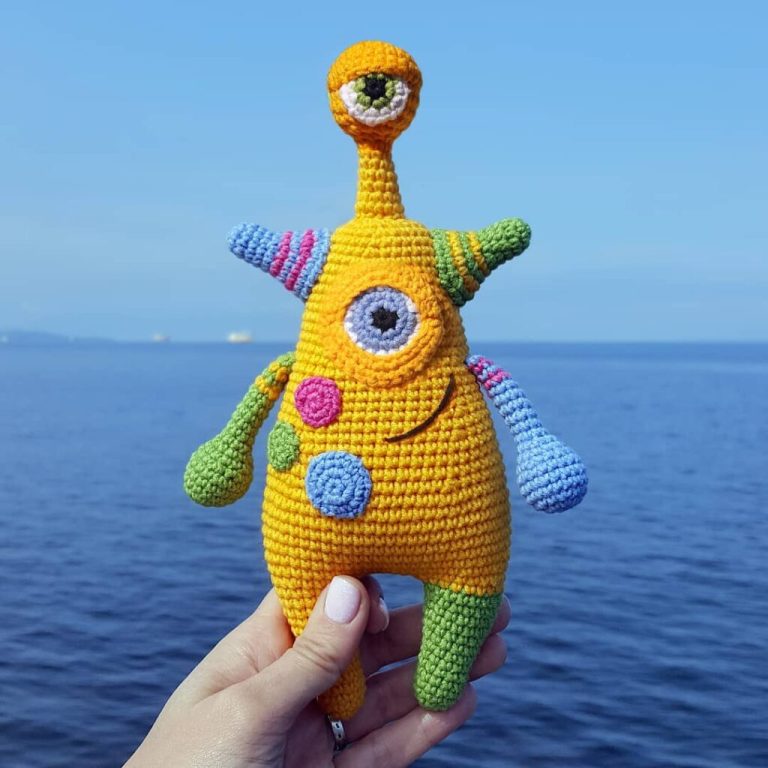 Crochet Monsters Amigurumi Free Pattern - Free Amigurumi Pattern