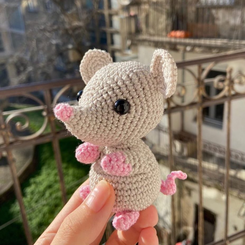 Crochet Mouse Amigurumi Free Pattern - Free Amigurumi