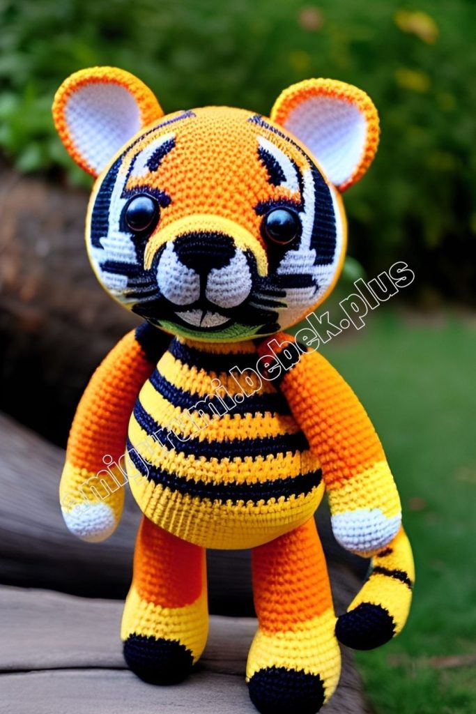 Crochet Mini Tiger Amigurumi Free Pattern - Free Amigurumi