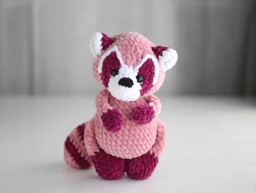Amigurumi Cute Raccoon Free Pattern - Free Amigurumi Pattern
