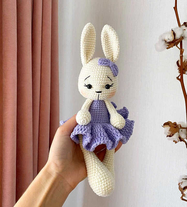 Crochet Cute Bunny Amigurumi Free Pattern - Free Amigurumi