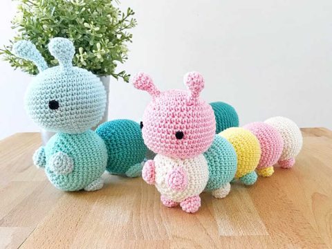 CATERPILLAR FREE PATTERN Archives - Free Amigurumi