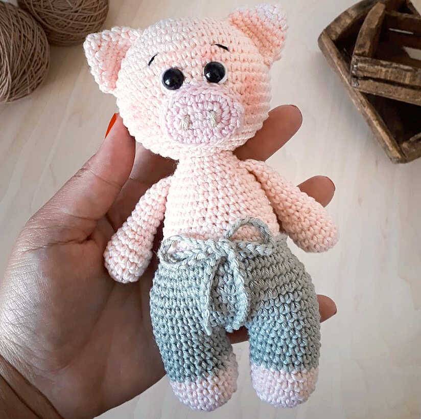 Amigurumi Pig Free Crochet Pattern - Free Amigurumi