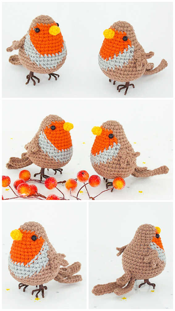 Amigurumi Bird Crochet Free Pattern - Free Amigurumi