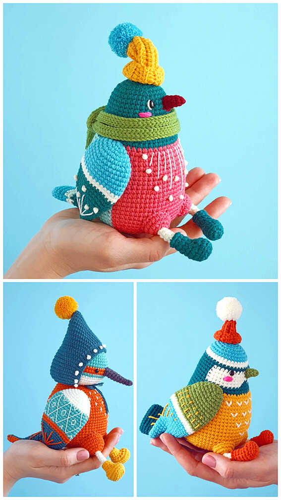 Amigurumi Bird Crochet Free Pattern - Free Amigurumi