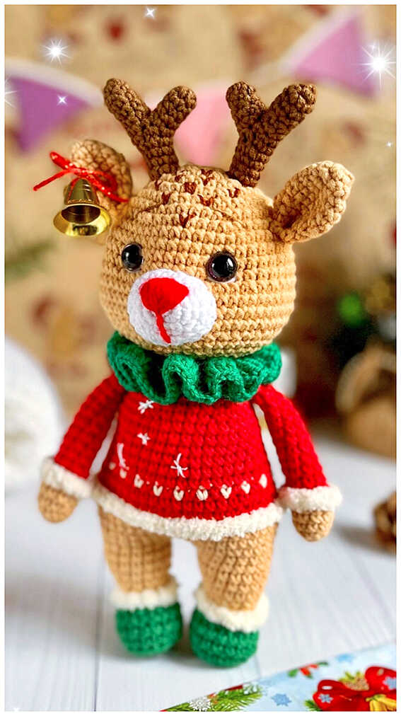 Crochet Reindeer Free Pattern - Free Amigurumi