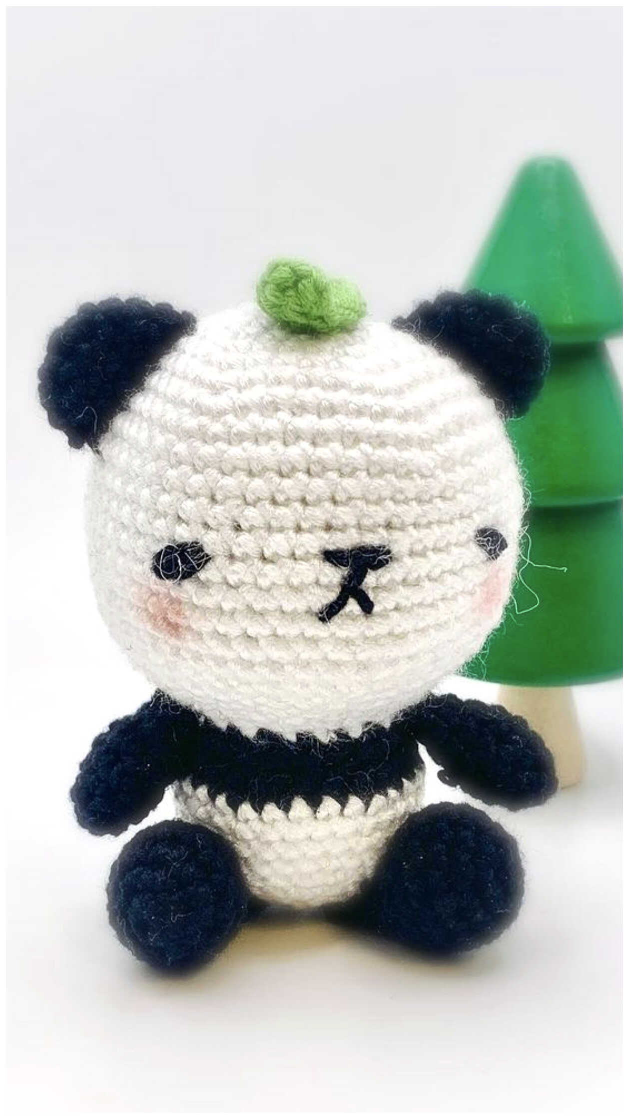 Amigurumi Little Panda Free Pattern + PDF - Free Amigurumi Pattern