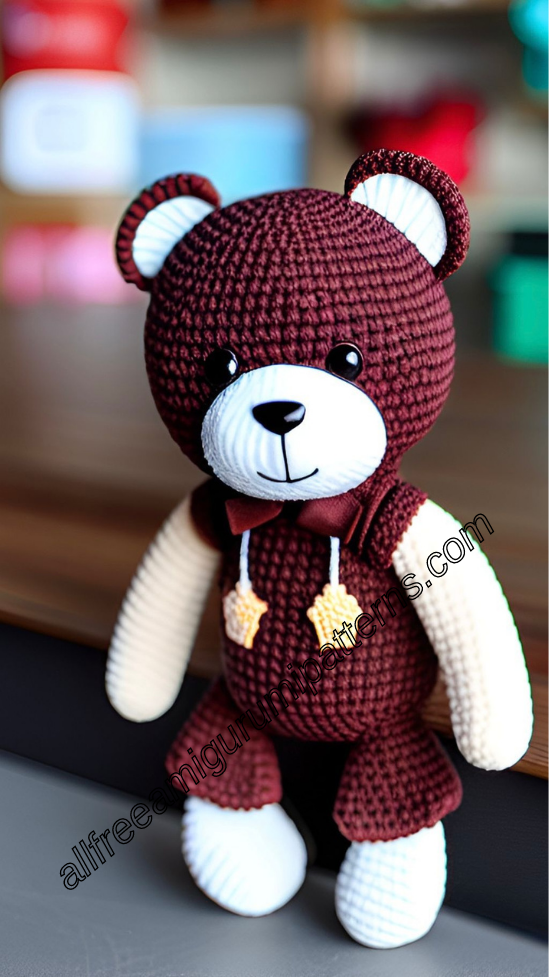 Amigurumi Cute Bear Free Pattern - Free Amigurumi