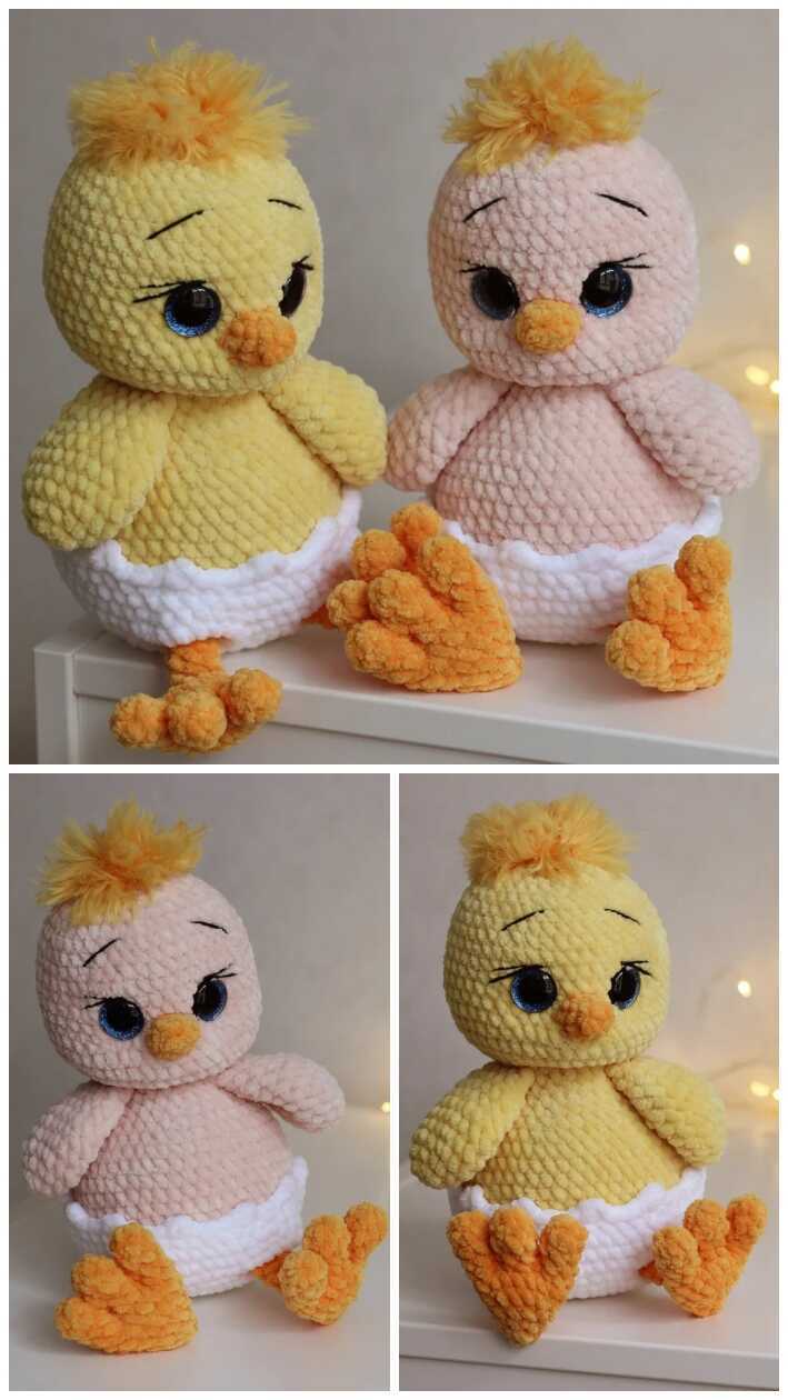 Amigurumi Chick Crochet Free Pattern - Free Amigurumi Pattern