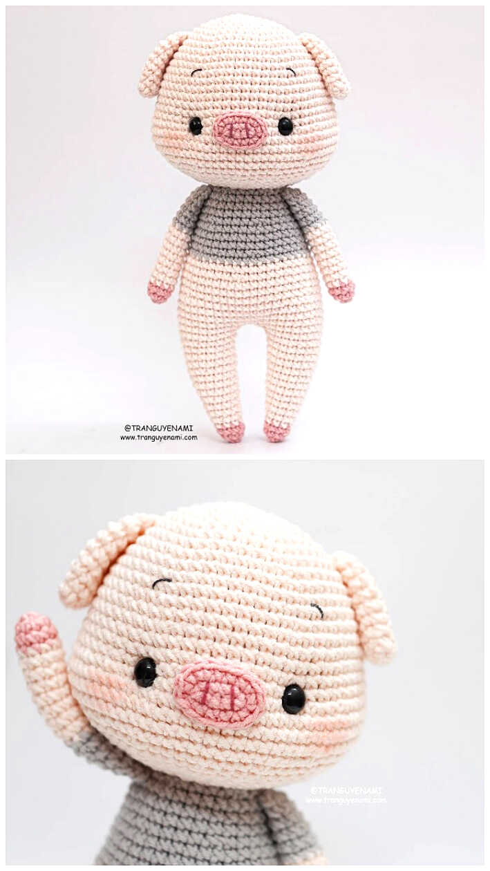 Amigurumi Pig Free Pattern - Free Amigurumi Pattern