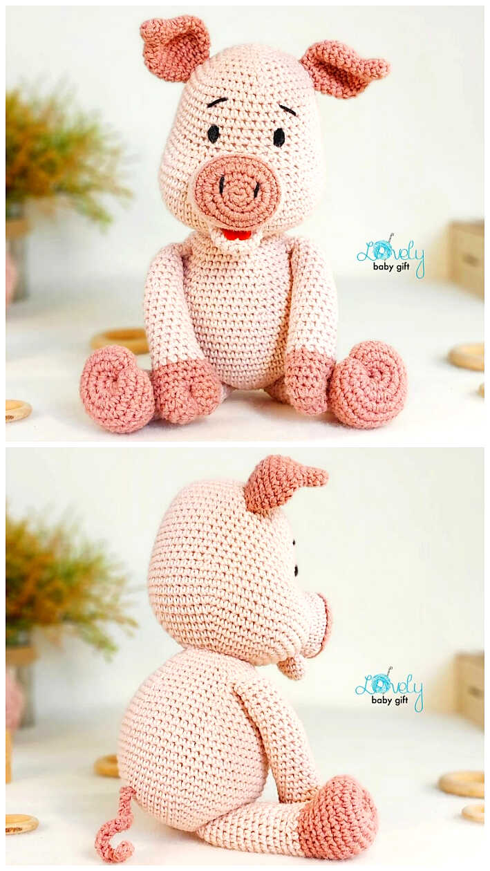 Amigurumi Pig Free Pattern - Free Amigurumi Pattern