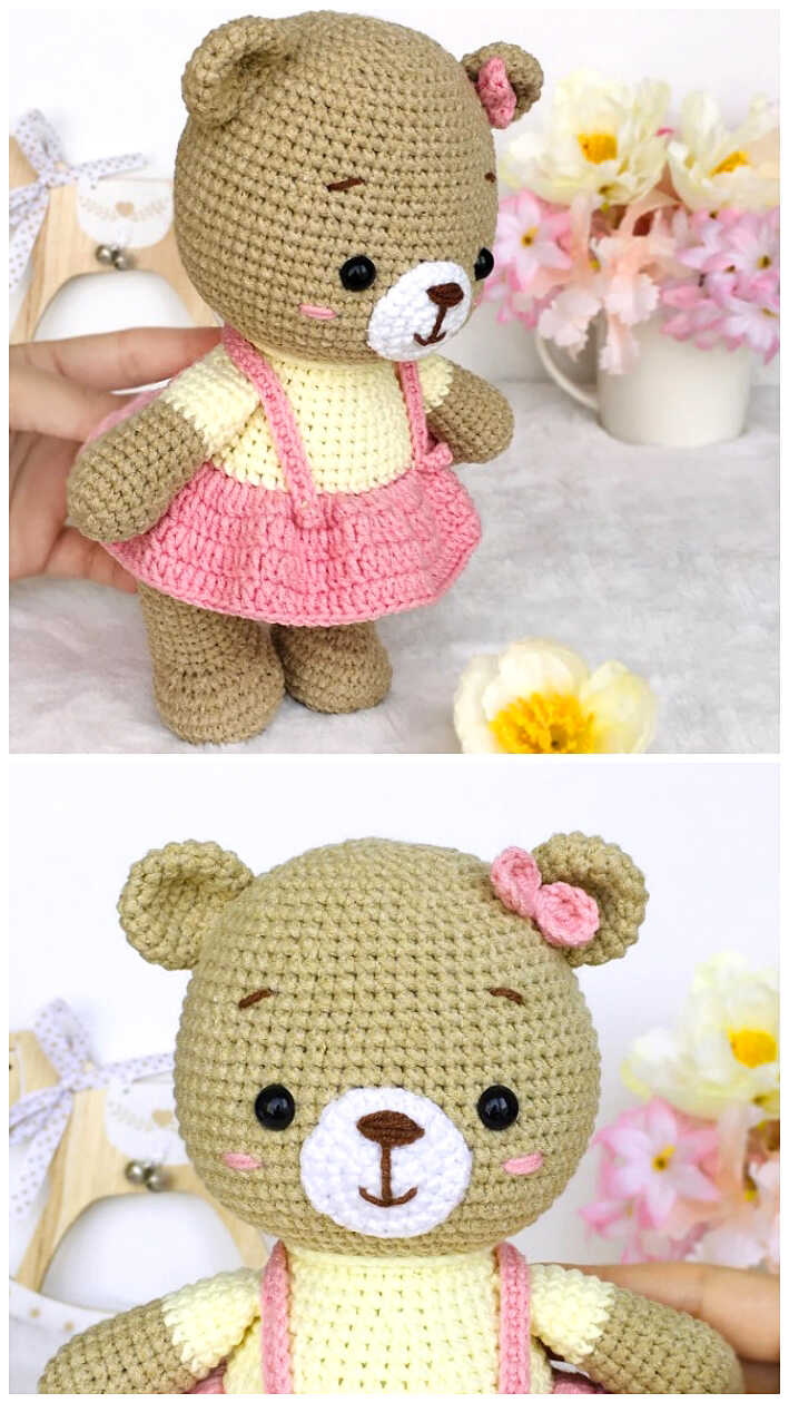 Amigurumi Bear Crochet Free Pattern - Free Amigurumi