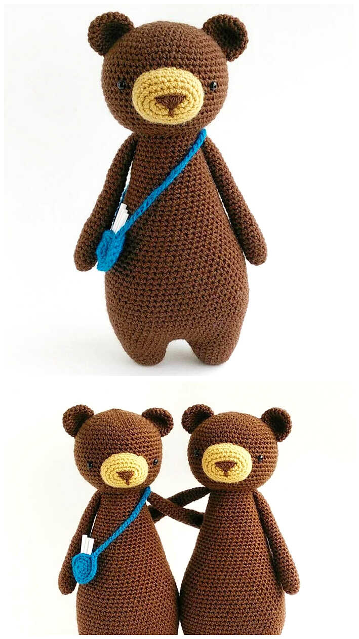 Amigurumi Bear Crochet Free Pattern - Free Amigurumi