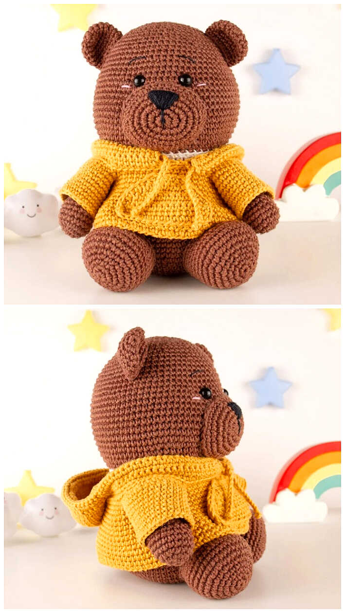 Amigurumi Bear Crochet Free Pattern - Free Amigurumi
