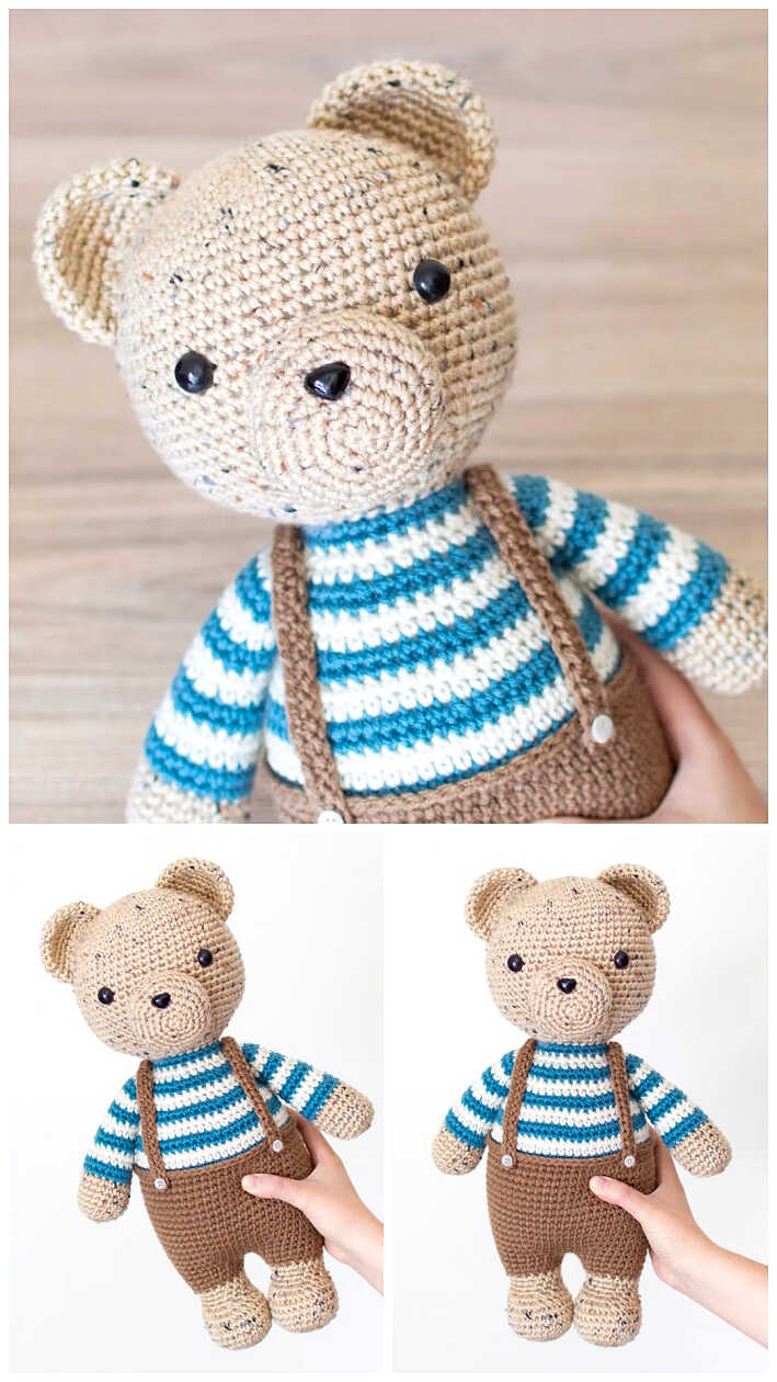 Amigurumi Bear Crochet Free Pattern - Free Amigurumi