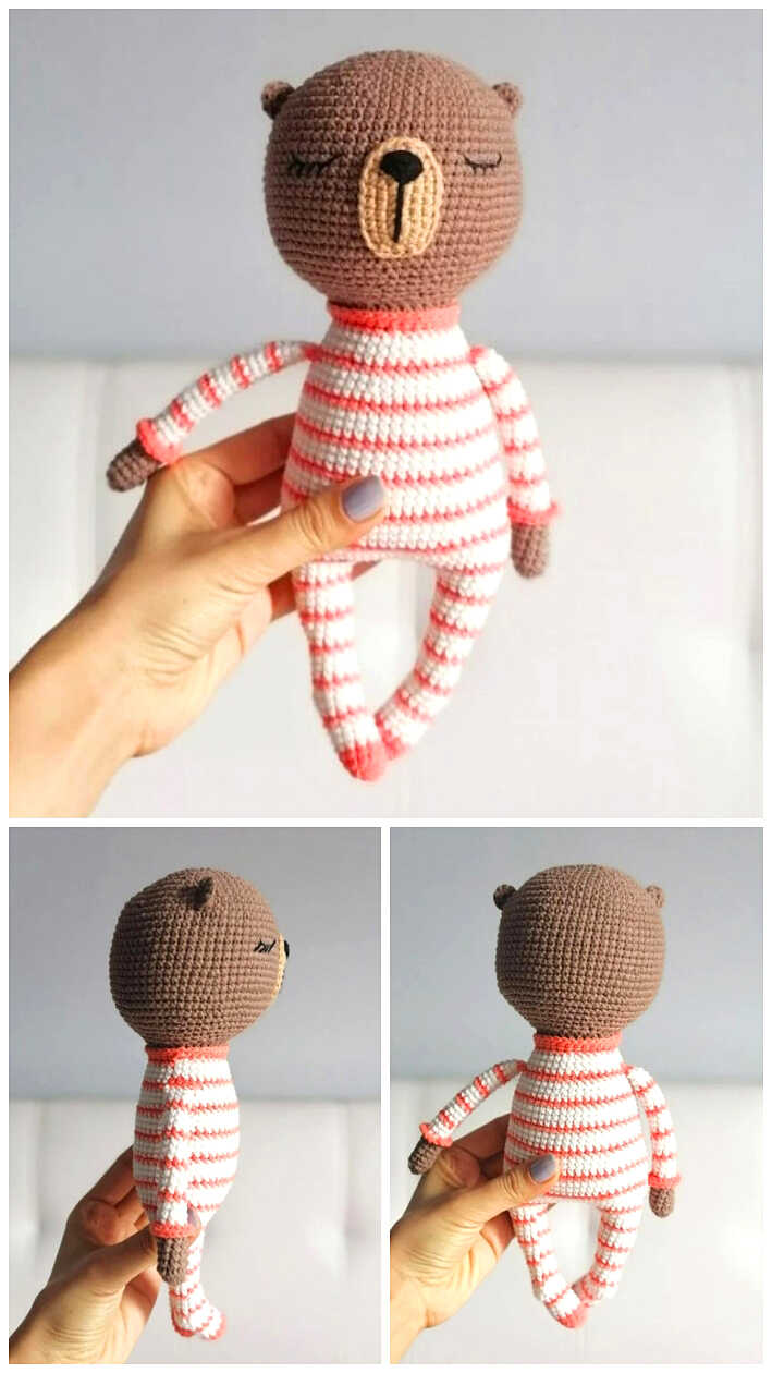 Amigurumi Bear Crochet Free Pattern - Free Amigurumi