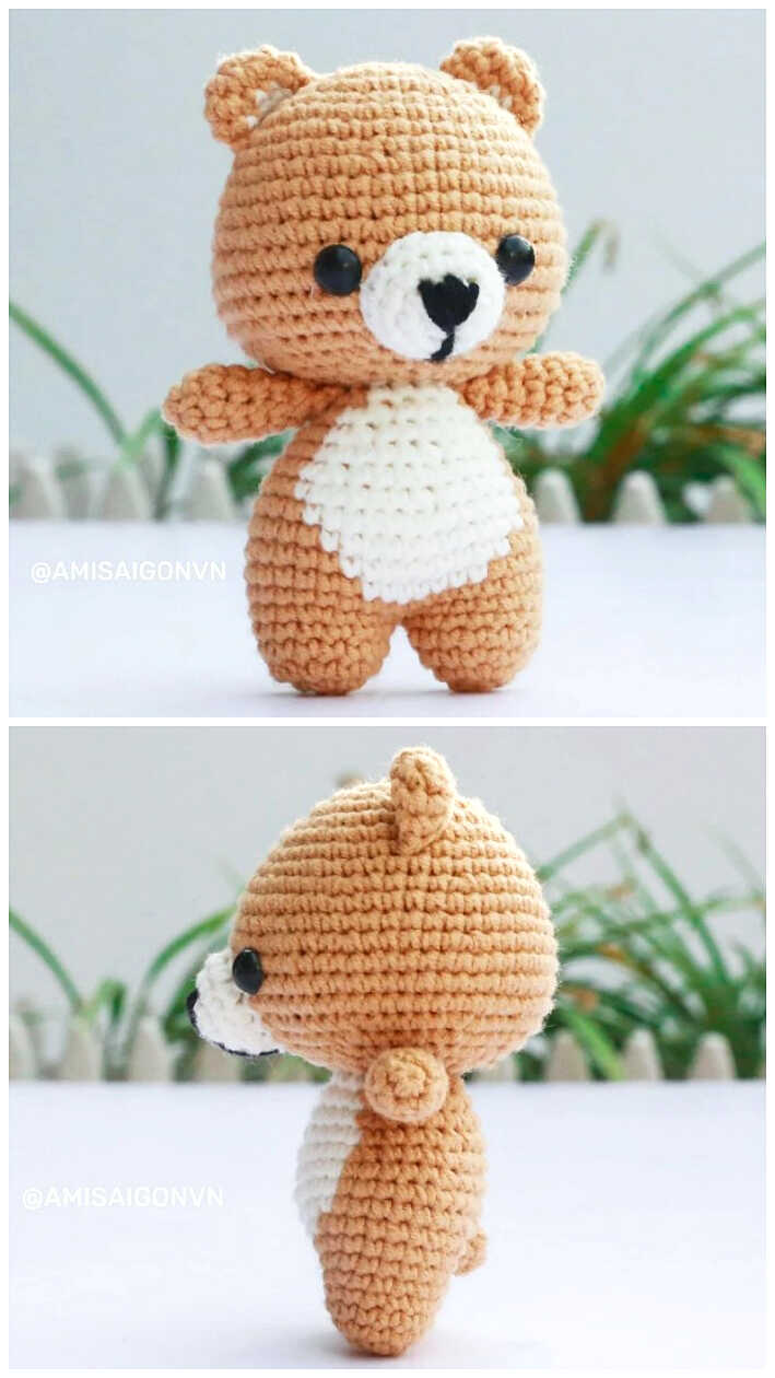 Amigurumi Bear Crochet Free Pattern - Free Amigurumi
