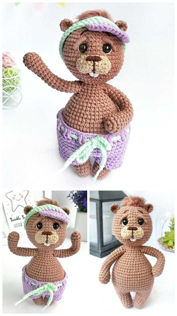 Amigurumi Beaver Free Pattern - Free Amigurumi