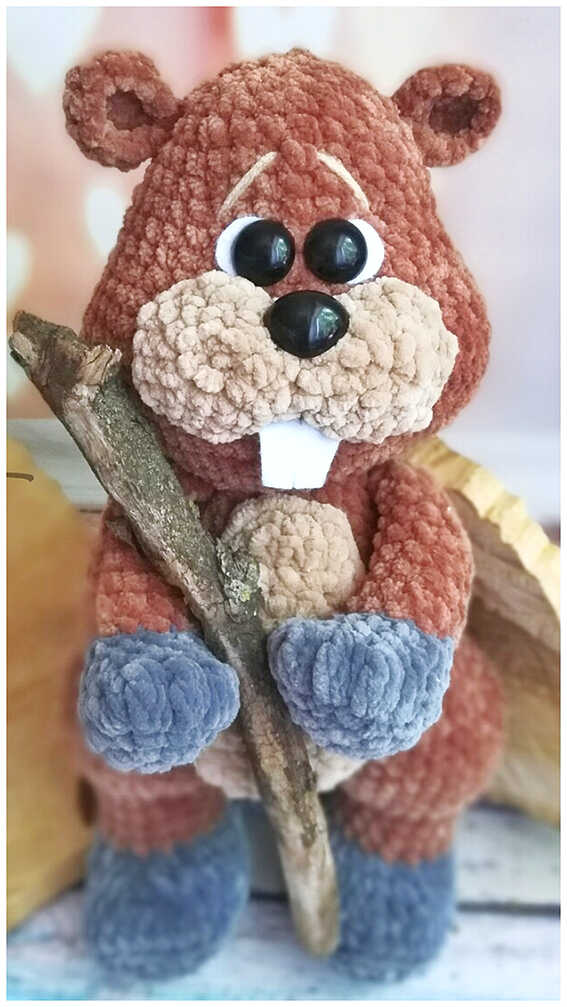 Amigurumi Beaver Free Pattern - Free Amigurumi