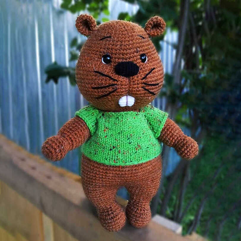 Amigurumi Cute Beaver Free Pattern - Free Amigurumi