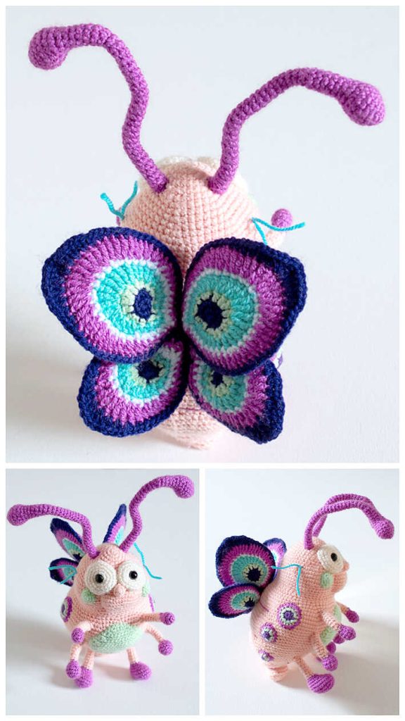 Amigurumi Butterfly Free Pattern - Free Amigurumi