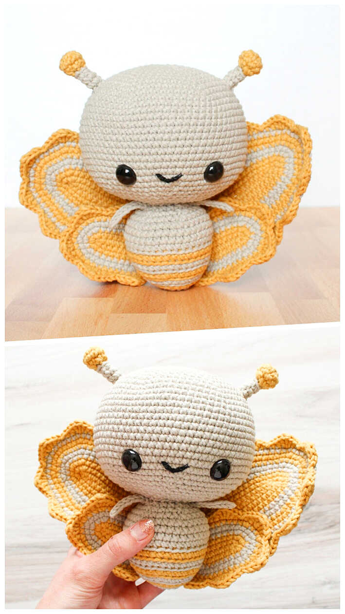 Amigurumi Butterfly Free Pattern - Free Amigurumi Pattern