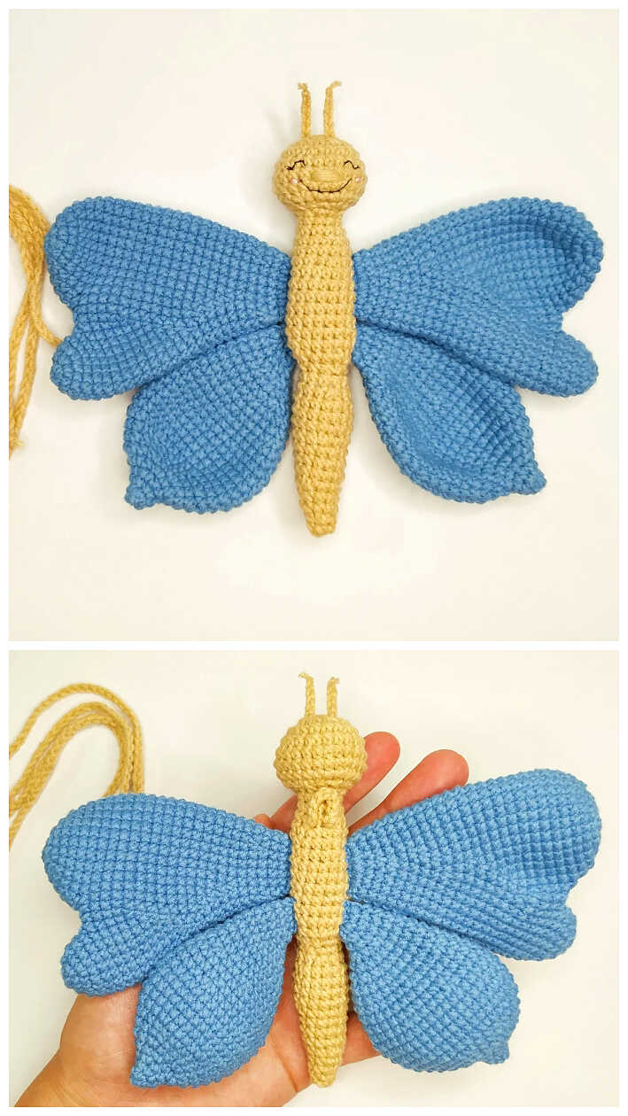Amigurumi Butterfly Free Pattern - Free Amigurumi Pattern