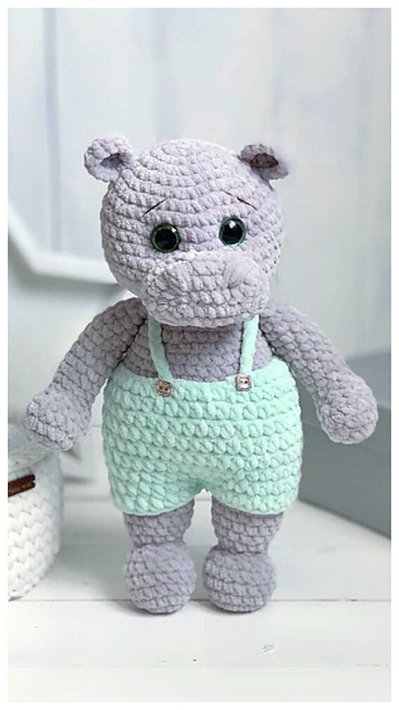 Amigurumi Hippo Free Pattern - Free Amigurumi