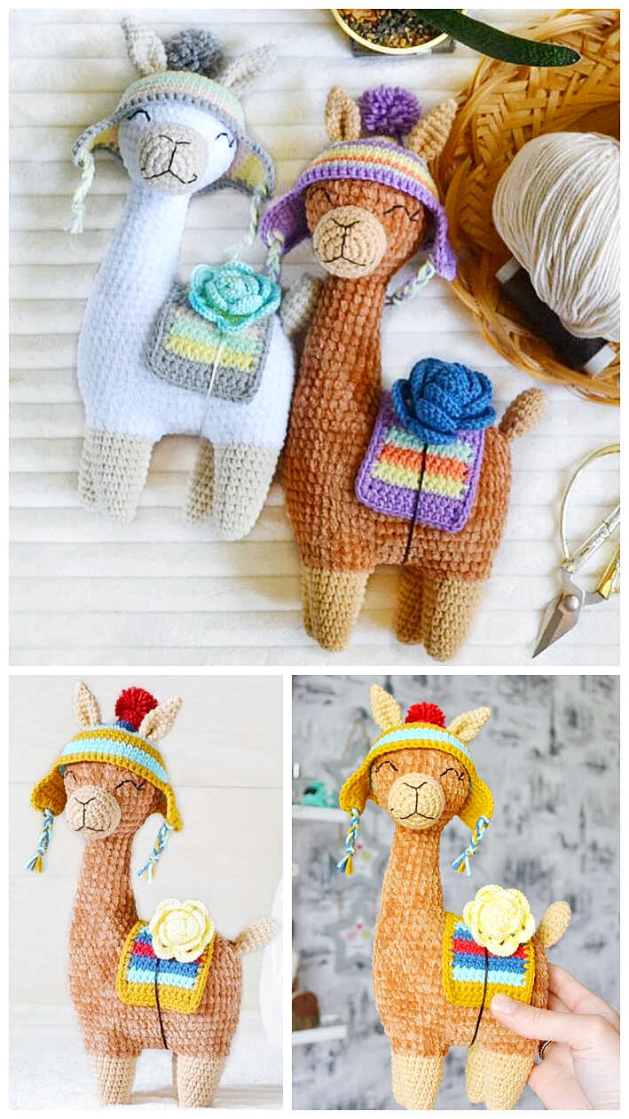 Amigurumi Llama Free Pattern - Free Amigurumi Pattern