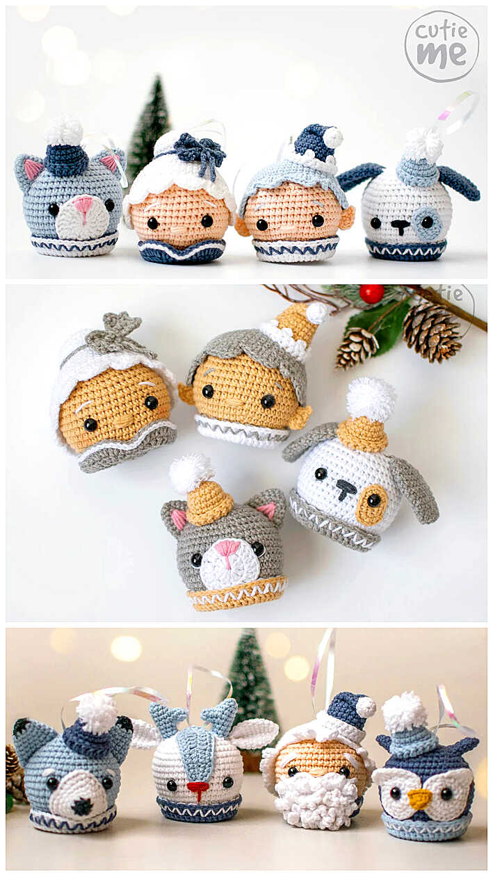 Crochet Christmas Ornament Free Pattern - Free Amigurumi Pattern