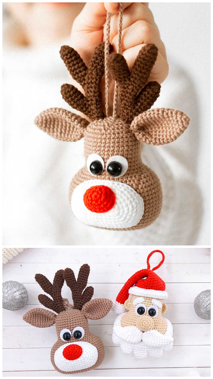 Crochet Christmas Ornament Free Pattern - Free Amigurumi Pattern