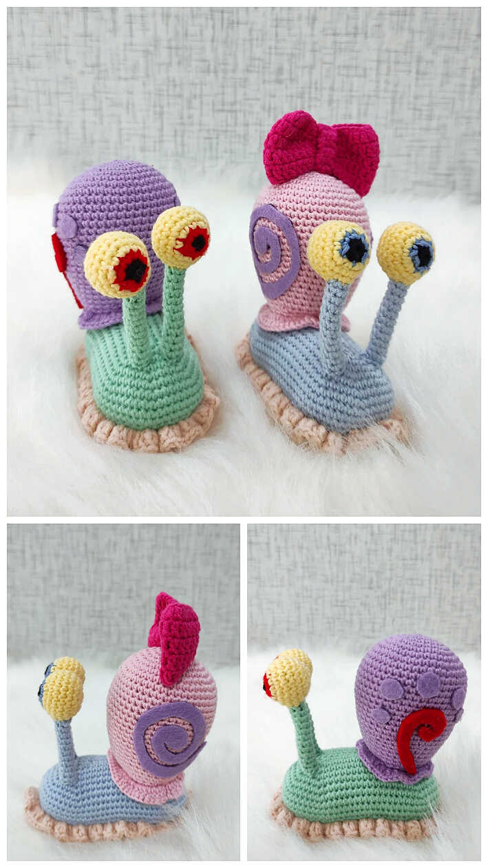 Amigurumi Snail Free Pattern - Free Amigurumi Pattern