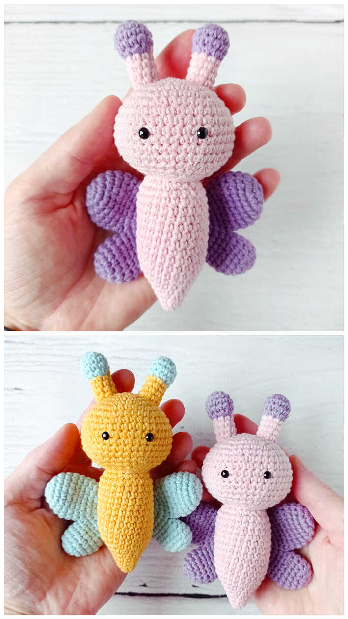 Amigurumi Ellie the Butterfly Free Pattern - Free Amigurumi