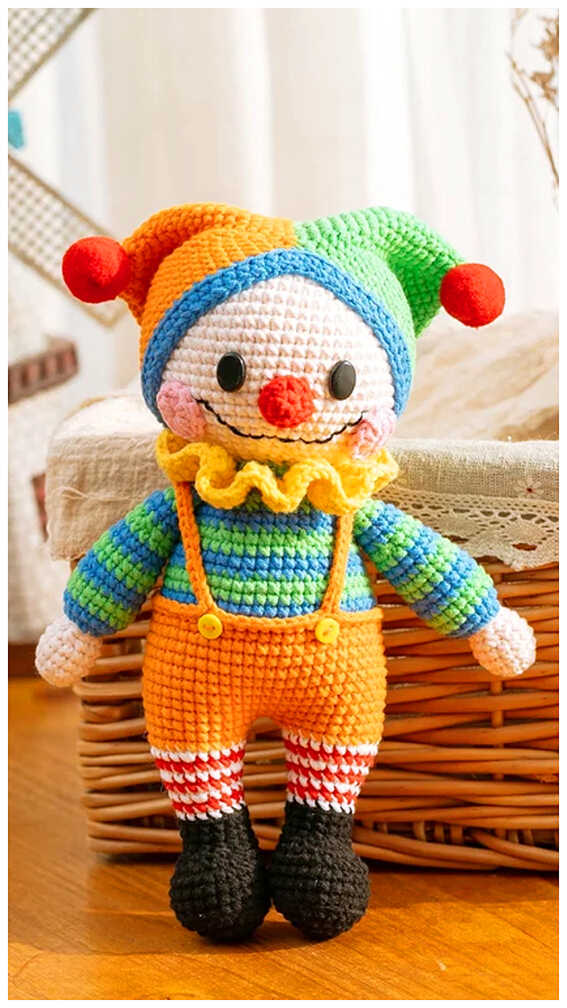 Amigurumi Clown Free Pattern - Free Amigurumi