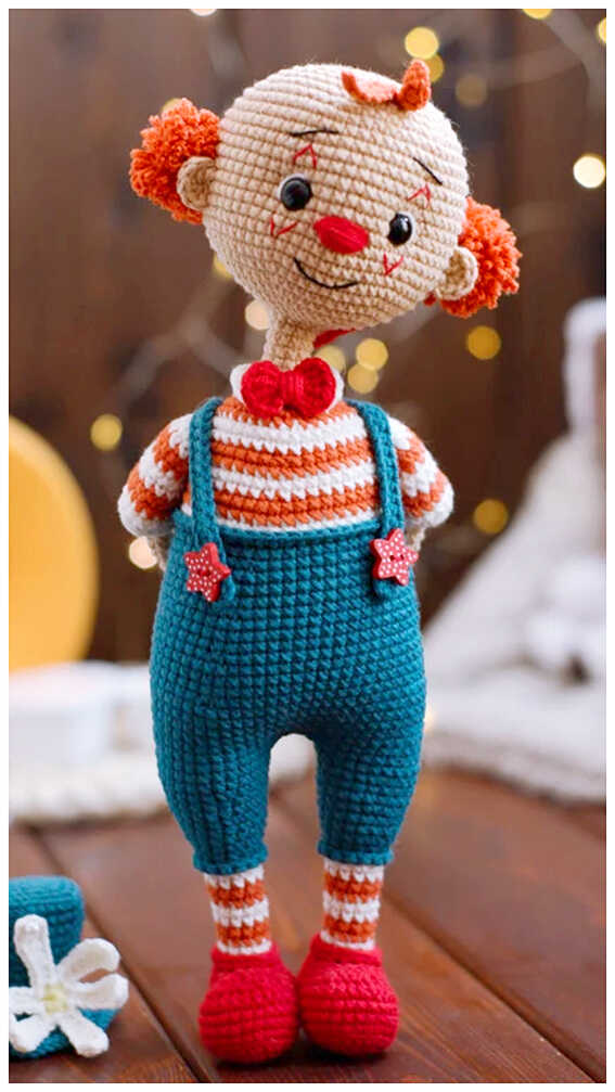 Amigurumi Clown Free Pattern - Free Amigurumi