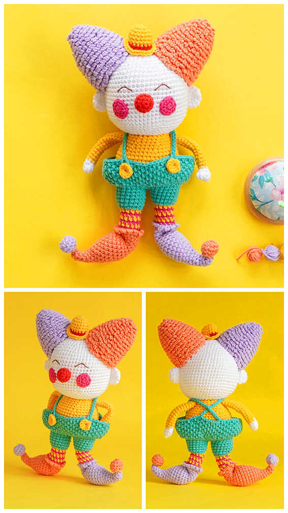 Amigurumi Clown Free Pattern - Free Amigurumi