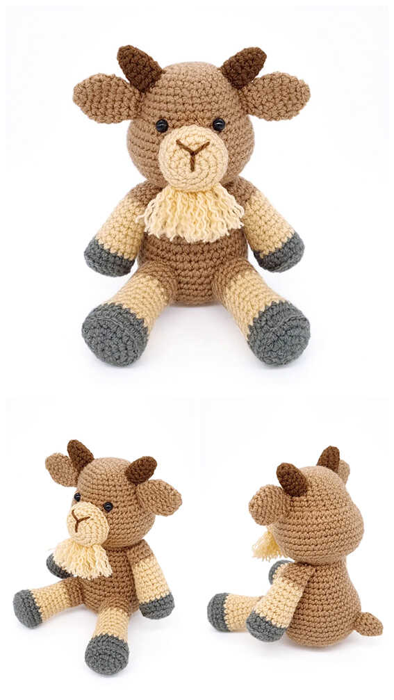 Amigurumi Goat Free Pattern - Free Amigurumi