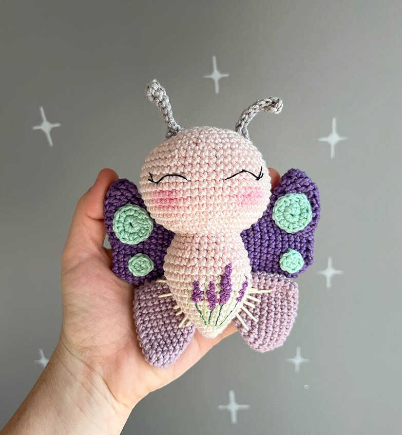 Amigurumi Cute Butterfly Free Pattern - Free Amigurumi