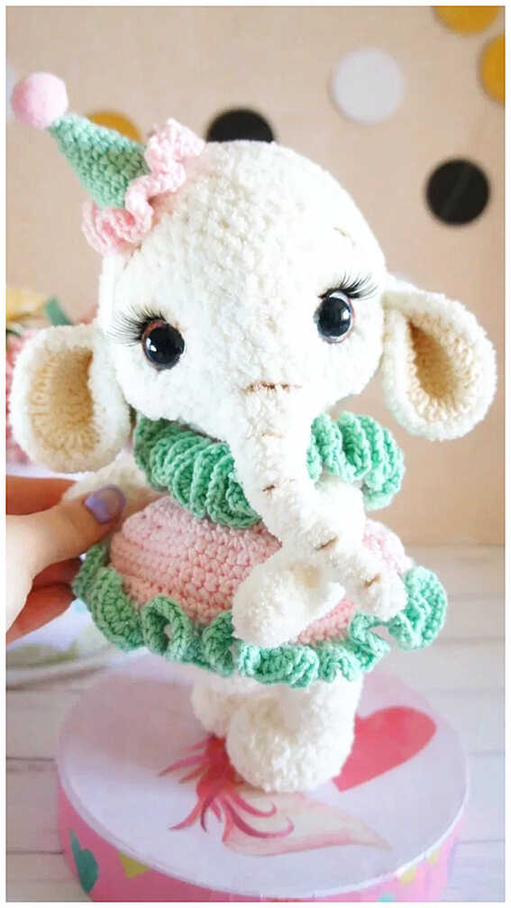 Crochet Cute Elephant Free Pattern - Free Amigurumi