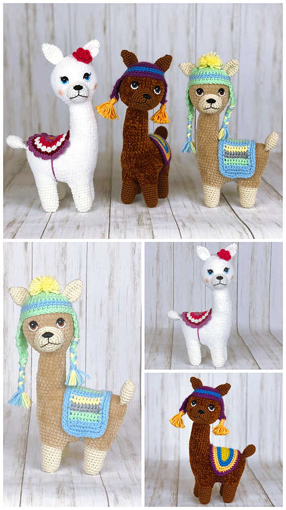 Little Llama Amigurumi Free Pattern - Free Amigurumi