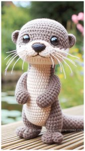 Amigurumi Cute Otter Crochet Free Pattern - Free Amigurumi Pattern