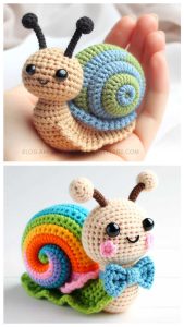 Amigurumi Snail Crochet Free Pattern - Free Amigurumi Pattern