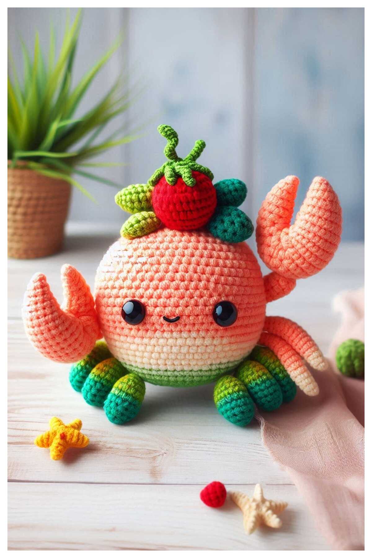 Crochet Crab Amigurumi Free Pattern - Free Amigurumi Pattern