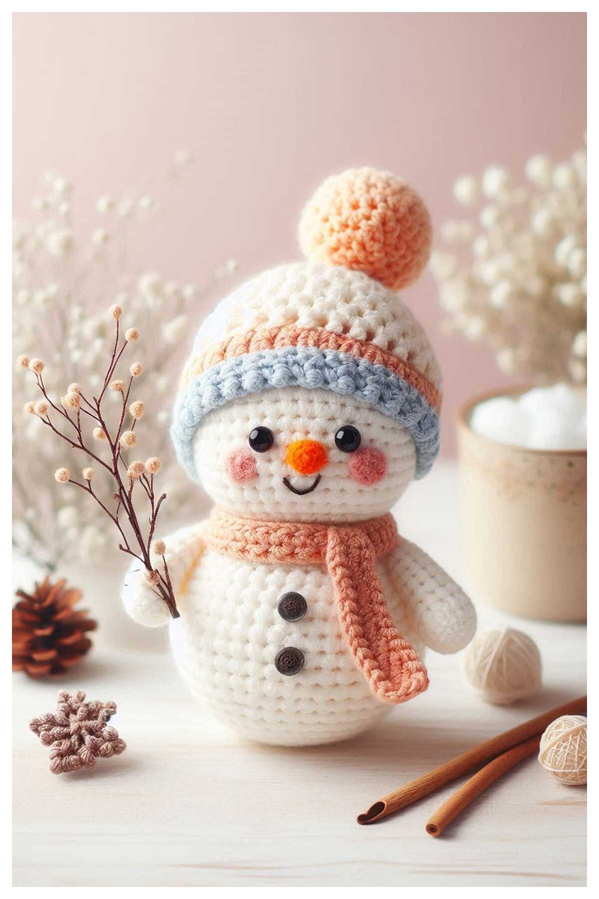 Amigurumi Snowman Free Crochet Pattern - Free Amigurumi Pattern