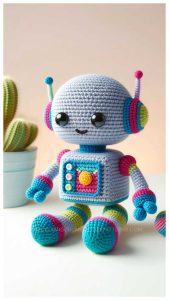 Amigurumi Robot Crochet Free Pattern - Free Amigurumi Pattern