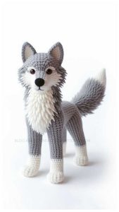 Amigurumi Wolf Crochet Free Pattern - Free Amigurumi Pattern